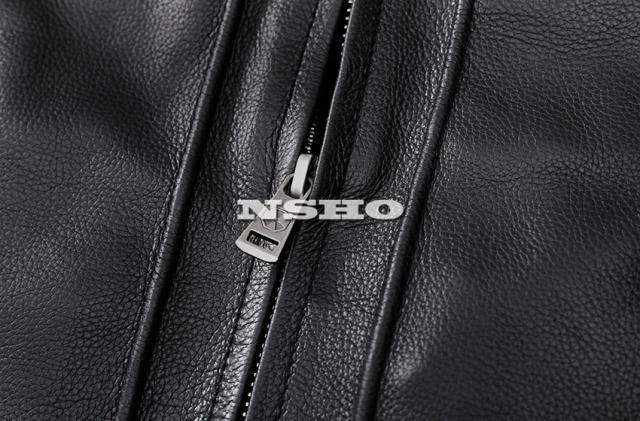 上質 革ジャン カウハイド メンズ スタンダード スタイル シングル