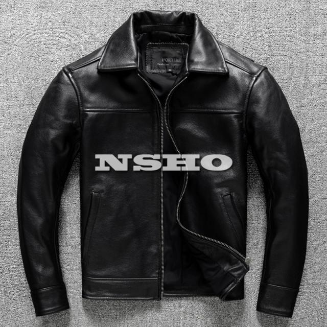 上質  革ジャン カウハイド メンズ ミニマムスタイル シングル ライダース レザージャケット イタリアンレザー 牛革