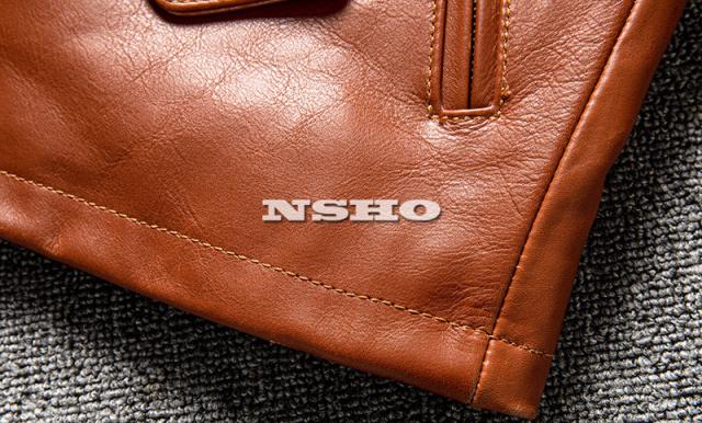 メンズ レザー ジャケット ホースハイド 50´s パテッド シングル