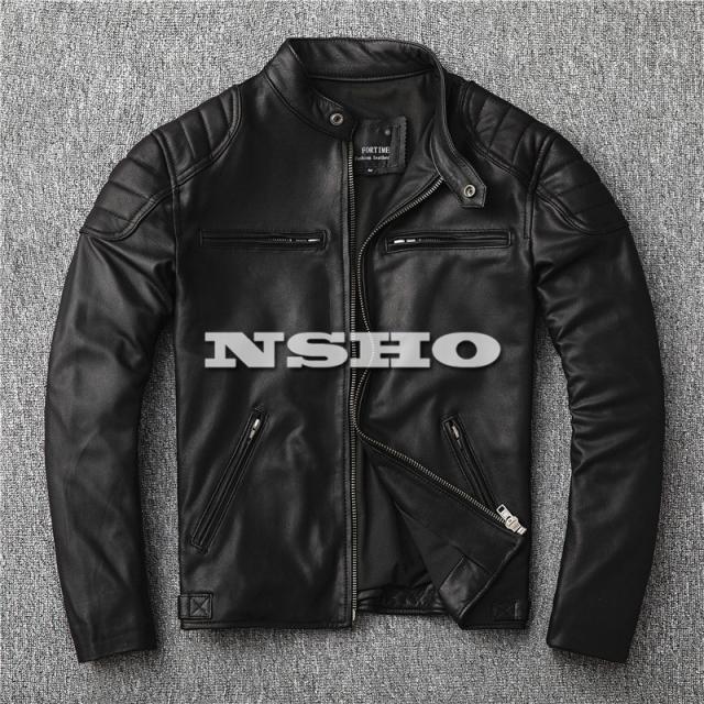 上質革ジャン メンズ　ゴートスキン 山羊革　アウトロースタイル  シングルライダース  植物鞣し革