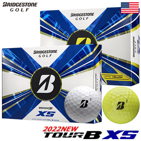 ブリヂストンゴルフ 2022 TOUR B XS ゴルフボール 2022年モデル 1ダース（全12球） タイガー使用 ツアーB XS USA直輸入品【スピン＆コンの通販はau PAY ...