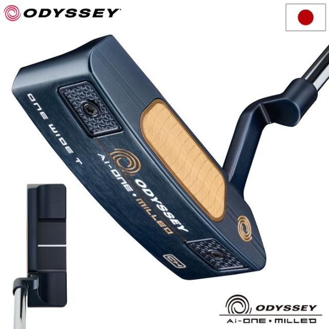 【数量限定】オデッセイ AI-ONE MILLED ONE WIDE Tパター メンズ 右用 STROKE LAB 90 STEEL 2024年モデル ODYSSEY 日本正規品