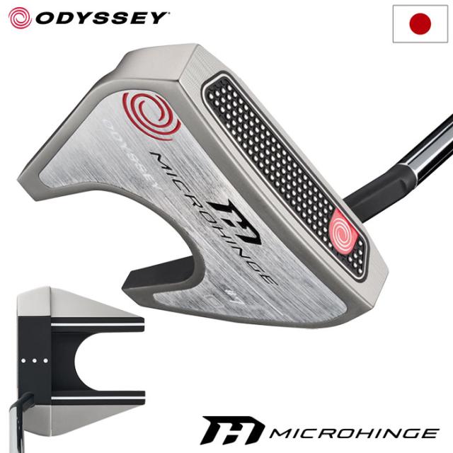 オデッセイ MICROHINGE #7 S マイクロヒンジ パター メンズ 右用 スチールシャフト 33インチ 34インチ 2024年モデル ODYSSEY 日本正規品 日本モデル ゴルフクラブ