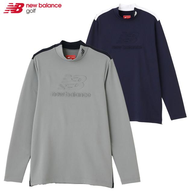 ニューバランス L/S SLEEVE MOCK NECK PULLOVER 012-4267504 レディース ゴルフウェア new balance 2024秋冬モデル 日本正規品