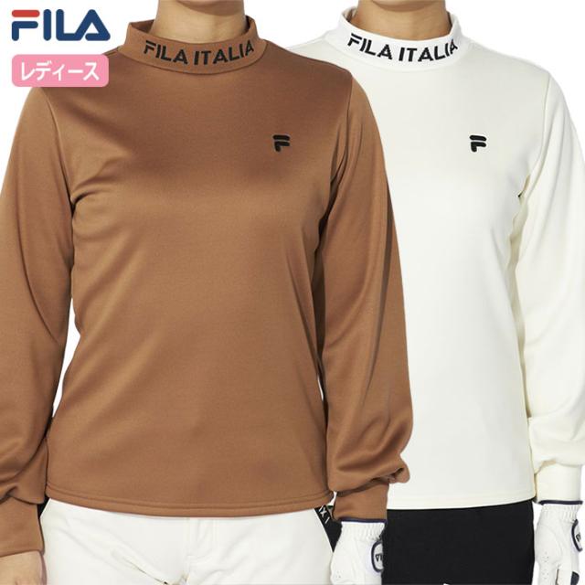 フィラ 長袖モックネックシャツ レディース 794560 ゴルフウェア 2024秋冬モデル FILA GOLF 日本正規品