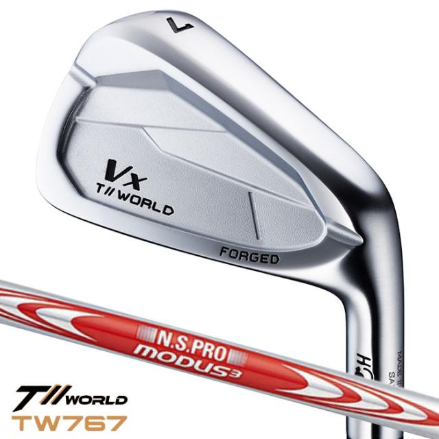 本間ゴルフ T//WORLD TW Vx アイアン 5本セット(#6-9,PW) メンズ 右用 N.S.PRO MODUS3 TOUR 105 スチールシャフト HONMA 2024年モデル 日本正規品 ゴルフクラブ【TW767】