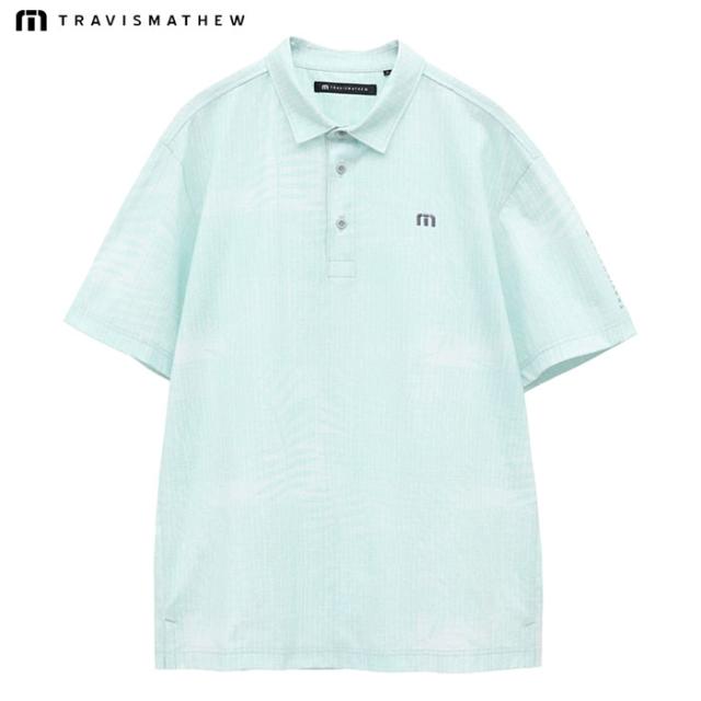 トラヴィスマシュー リーフプリント 半袖ポロ 7AL009 メンズ ゴルフウェア トップス TravisMathew 2025春夏モデル 日本正規品