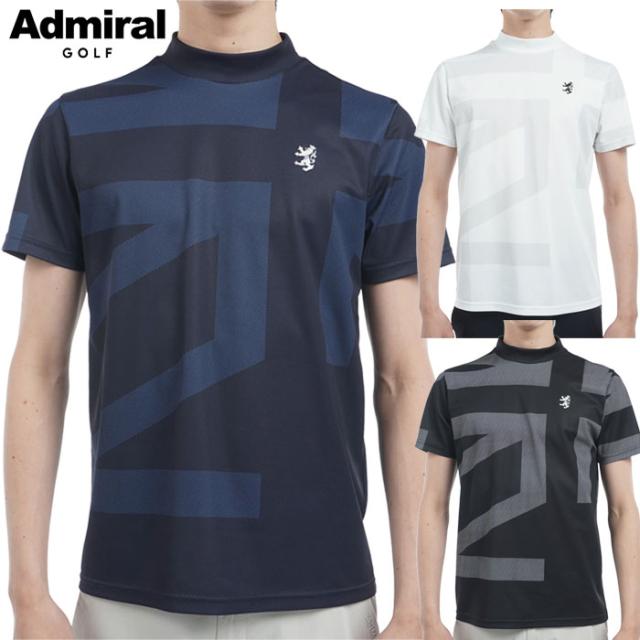 アドミラル Admiral Golf UJモックネックシャツ ADMA509 メンズ ゴルフウェア ゴルフ 2025春夏モデル 日本正規品