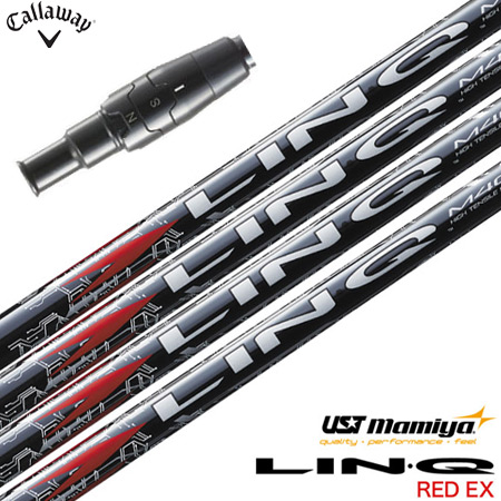 キャロウェイ スリーブ付きシャフト 2025 マミヤ LIN-Q RED リンク レッド 日本正規品 (ELYTE／PARADYM／ROGUE ST／EPIC／MAVRIK)