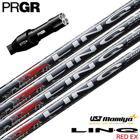 プロギア PRGR スリーブ付きシャフト 2025 マミヤ LIN-Q RED リンク レッド 日本正規品 （RS+／RS各種／RSF各種 ） ゴルフ シャフト