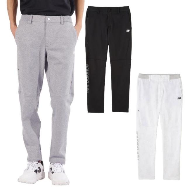 ニューバランス 軽量ダンボールニット×裏メッシュ スウェット テーパード ロングパンツ 012-5136003 メンズ ゴルフウェア newbalance 2025春夏モデル 日本正規品