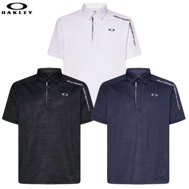 オークリー OAKLEY ポロシャツ Tech Cold Jq Shirt メンズ FOA407676 ゴルフ 2025春夏モデル 日本正規品
