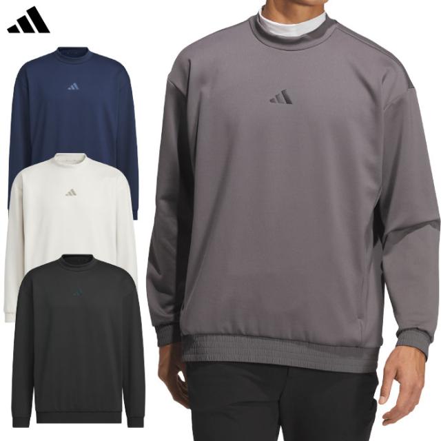 アディダス ビヨンド ザ コース 保温 プルオーバー スウェット JUW93 メンズ ゴルフウェア ゴルフ 2025秋冬モデル adidas 日本正規品