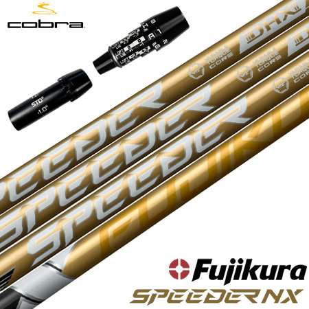 【9/4発売】コブラ スリーブ付きシャフト 2025 SPEEDER NX GOLD フジクラ スピーダーNXゴールド 日本正規品 ゴルフ シャフト (DARKSPEED／AEROJET／LTDx／RADSPEED／SPEEDZONE)
