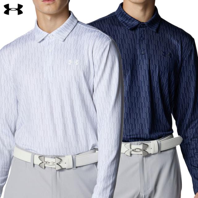 アンダーアーマー UAドライブ プレーオフ ロングスリーブ ポロ 6007933 メンズ ゴルフウェア ゴルフ UNDER ARMOUR 2025秋冬モデル 日本正規品