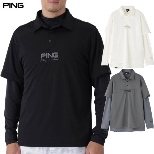 ピン PING 2WAYドットグラデーションスタンドブルゾン 621-5260801 メンズ ゴルフウェア 2025秋冬モデル 日本正規品