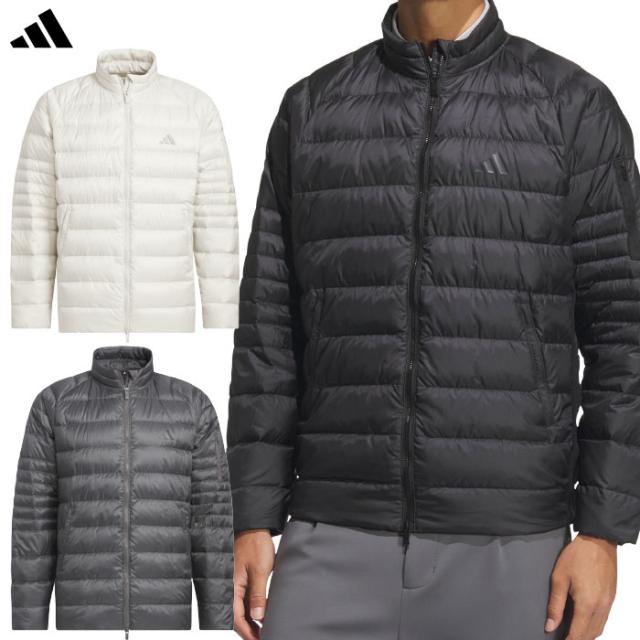 アディダス アームポケット付き フルジップ ダウンジャケット JVU96 メンズ ゴルフウェア ゴルフ 2025秋冬モデル adidas 日本正規品