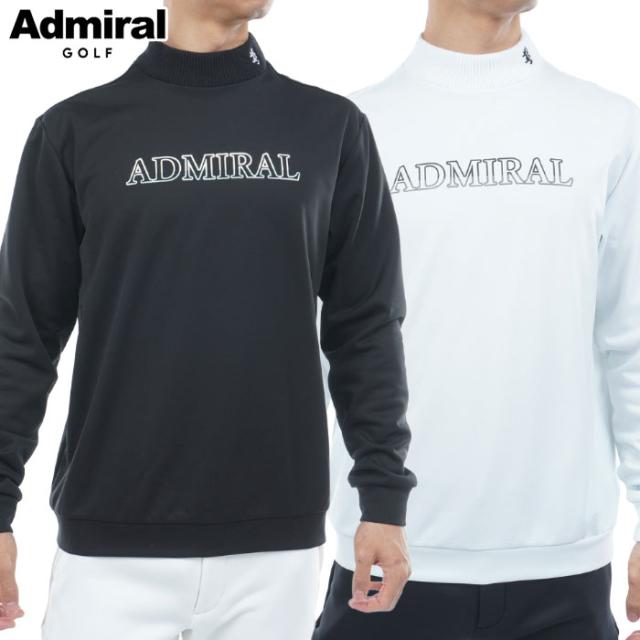 アドミラル Admiral Golf メンズ ウォームダール モックネックスウェット ADMA586 ゴルフウェア 2025秋冬モデル 日本正規品