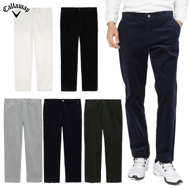 キャロウェイ ストレッチコーデュロイパンツ C25226108 メンズ Callaway ゴルフウェア 2025秋冬モデル 日本正規品