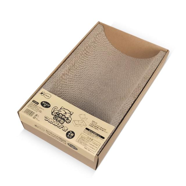 PetPro ねこがくれ ねこちゃんのつめみがき U字型BOX 2個入 猫用品 爪とぎの通販はau PAY マーケット - ねこばたけ | au PAY マーケット－通販サイト