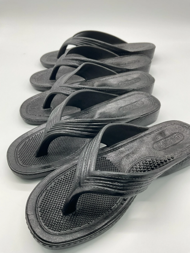 ギョサン ブラック M、L、LL、3L、4L 24.5〜29cm メンズ 紳士 草履 つっかけ カリプソ PEARL パール 110 ビーチサンダル 日本製 丈夫 丸中工業所の通販はau ...