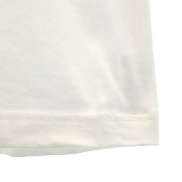 未使用 バースト222 20ss FIRE プリント 半袖 Tシャツ 2 ホワイト