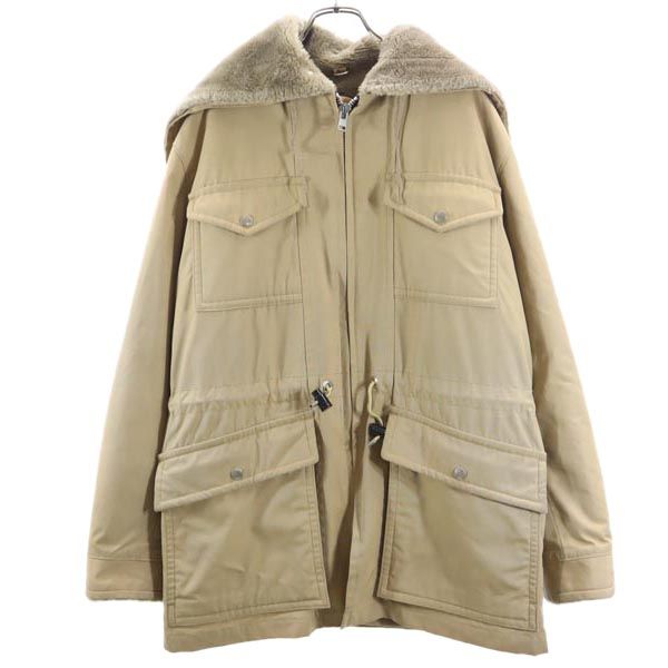 マイティーマック 80s ヴィンテージ USA製 マウンテンパーカー ベージュ MIGHTY-MAC 裏ボアファー メンズ