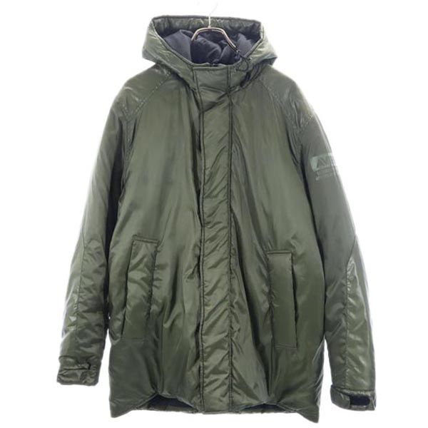 アヴィレックス 中綿ジャケット L カーキ AVIREX フード メンズ