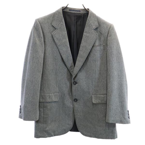 ランバン ウールブレンド テーラードジャケット M48−35 グレー LANVIN メンズ