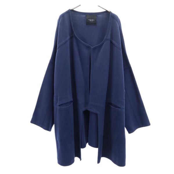 アンユーズド 長袖 デザイン ロング カーディガン 3 ネイビー UNUSED メンズ