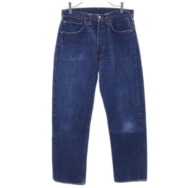 リーバイス 60s 70s 66前期 足長R BIG E 赤耳 ボタンフライ ストレートデニムパンツ Levi’s ジーパン メンズ