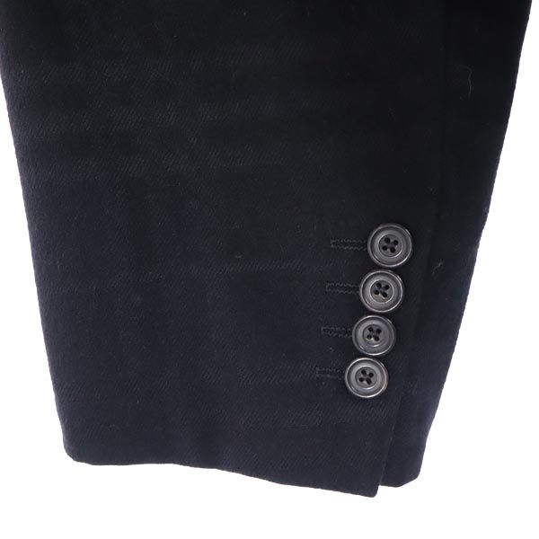 バーバリー 三陽商会 日本製 ウール チェック柄 テーラードジャケット