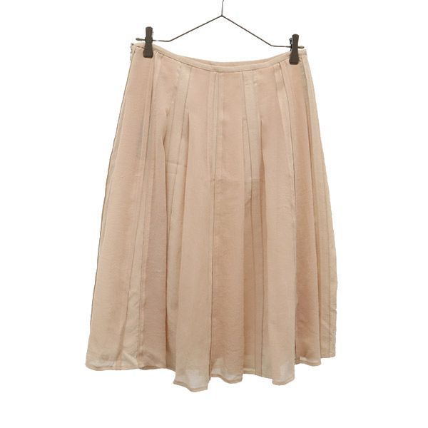 未使用 ソニアリキエル 切替 ミディ丈 切替 スカート 40 ピンク Sonia Rykiel レディース