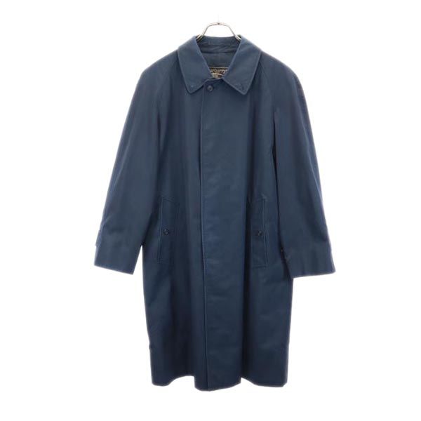 バーバリーズ 90s オールド ステンカラーコート L ネイビー系 Burberrys メンズ