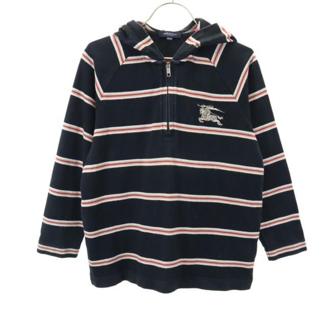 バーバリー 三陽商会 ボーダー柄 長袖 ハーフジップ パーカー 140A ブラック BURBERRY LONDON プルオーバー キッズの通販はau PAY マーケット - 古着屋BIG2nd ...