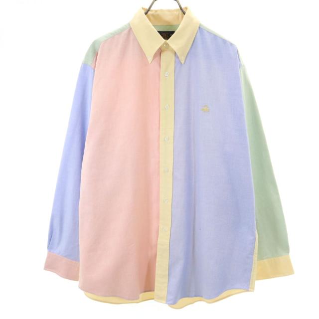 ブルックスブラザーズ 長袖 ボタンダウンシャツ L Brooks Brothers メンズ