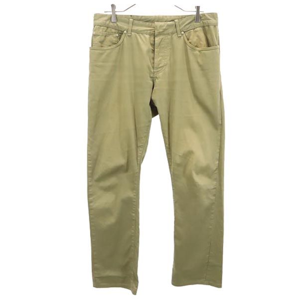 バレンシアガ イタリア製 パンツ w31 カーキ BALENCIAGA ボタンフライ メンズ