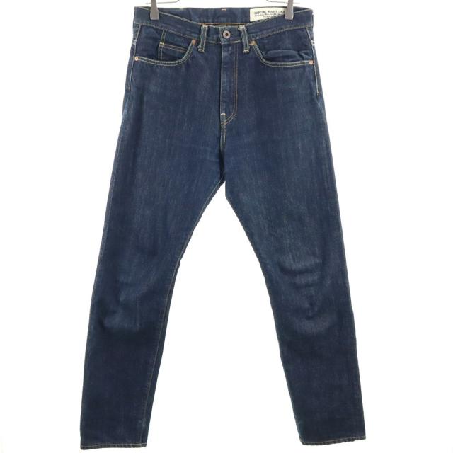 キャピタル 日本製 ストレートデニムパンツ w32 KAPITAL ジーパン メンズ
