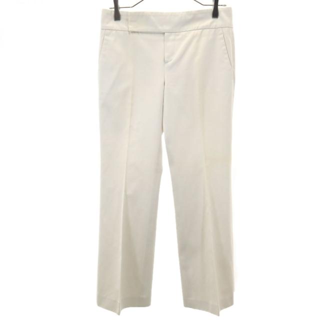 グッチ スラックスパンツ 38 ホワイト系 GUCCI レディース