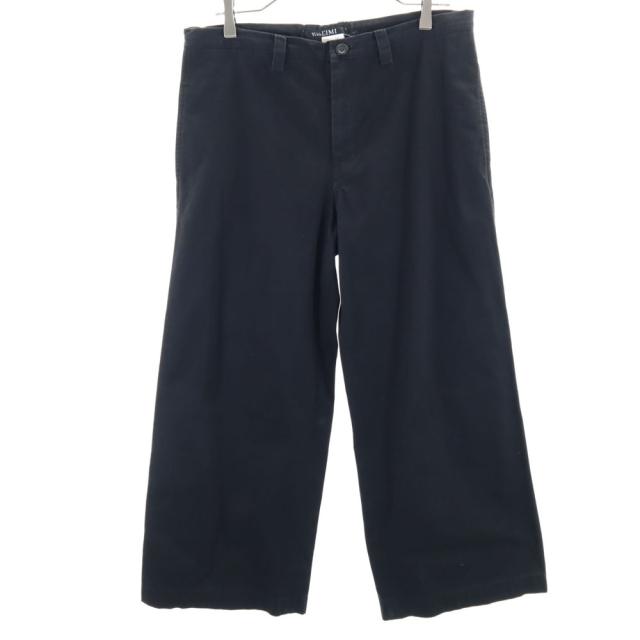 ワイズビスリミ 日本製 ワイド ロングパンツ S ブラック Y’sbisLIMI レディース