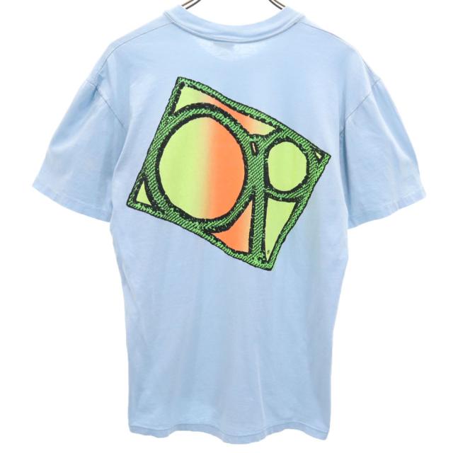 オーシャンパシフィック 80s USA製 バックロゴ 半袖 シングルステッチ Tシャツ L oceanpacific サーフ オールド ヴィンテージ メンズ