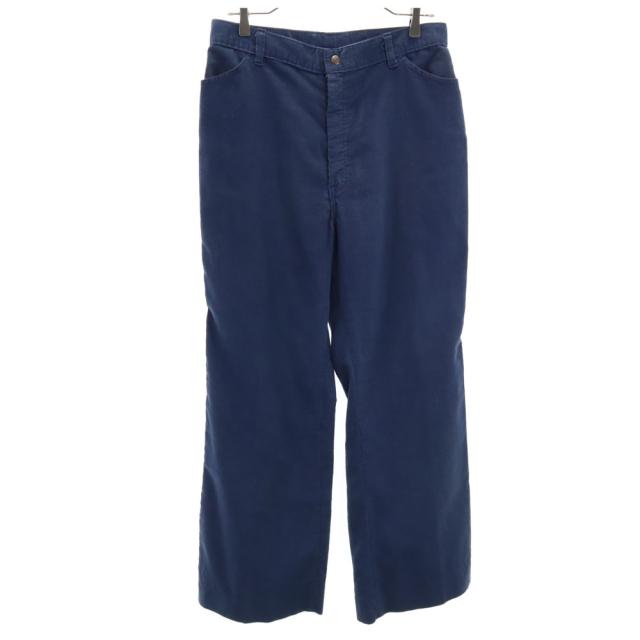リーバイス 70s ヴィンテージ ロケットタロン コーデュロイパンツ 18 ネイビー Levi’s ビッグE レディース