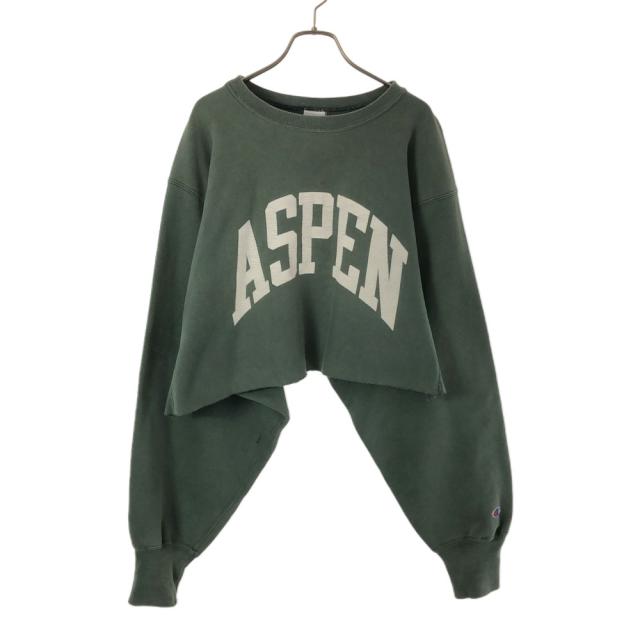 チャンピオン 90s REVERSE WEAVE 長袖 刺繍タグ トレーナー XXL Champion スウェット ビッグサイズ オールド ヴィンテージ レディース