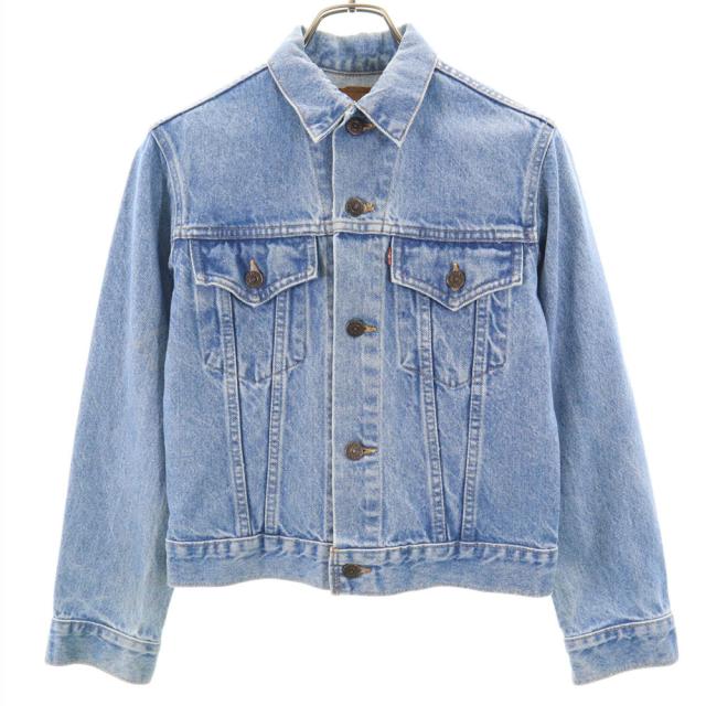 リーバイス 80s 75405-0212 カナダ製 ヴィンテージ 長袖 デニムジャケット M Levi’s ジージャン レディース