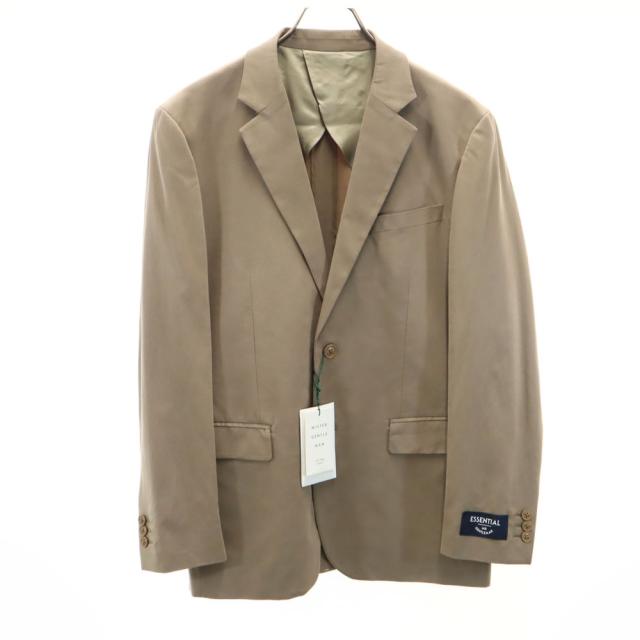エッセンシャル 未使用 テーラードジャケット XL ベージュ ESSENTIEL タグ付き メンズ