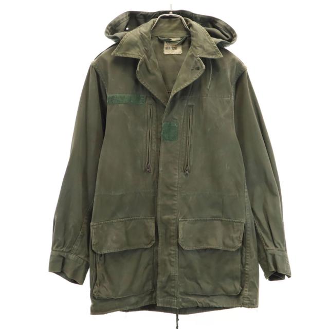フランス軍 70s ヴィンテージ F2パーカー ミリタリージャケット 92C オリーブ FRENCH ARMY メンズ