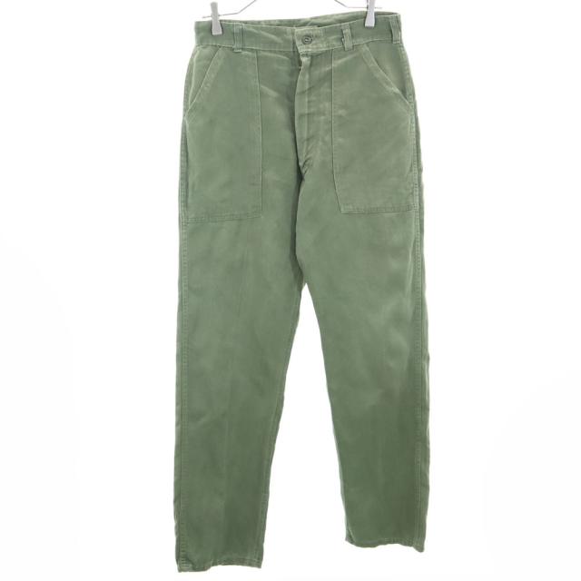 アメリカ軍 70s ヴィンテージ ベイカー パンツ カーキ US ARMY ミリタリー メンズ