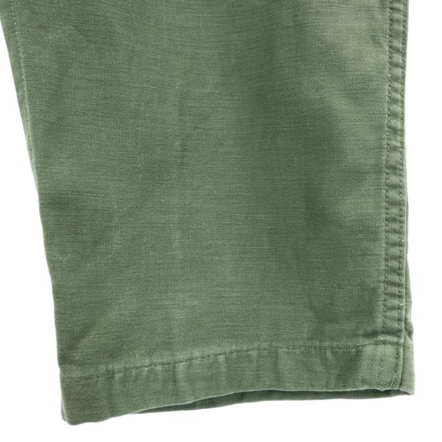 アメリカ軍 70s DSA コットンサテン ヴィンテージ ベイカー パンツ W30