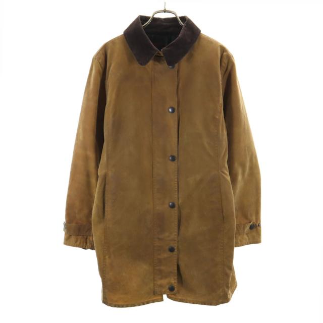バブアー ３ワラント ニューマーケット オイルドジャケット 12 ブラウン Barbour 中綿入り NEWMARKET JACKET レディース