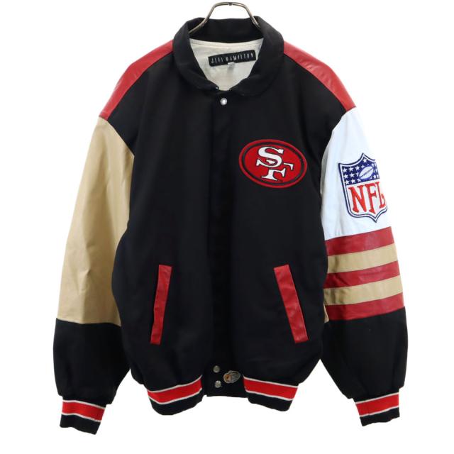 ジェフハミルトン スタジャン L ブラック Jeff Hamilton メンズ